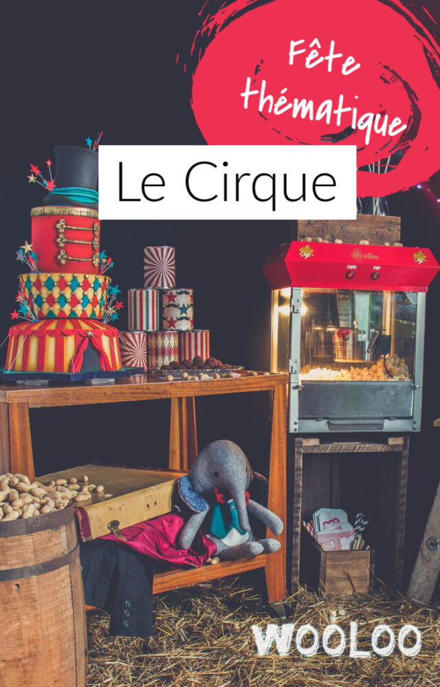 Une fête d'enfants sur le thème du cirque à faire rêver - Wooloo