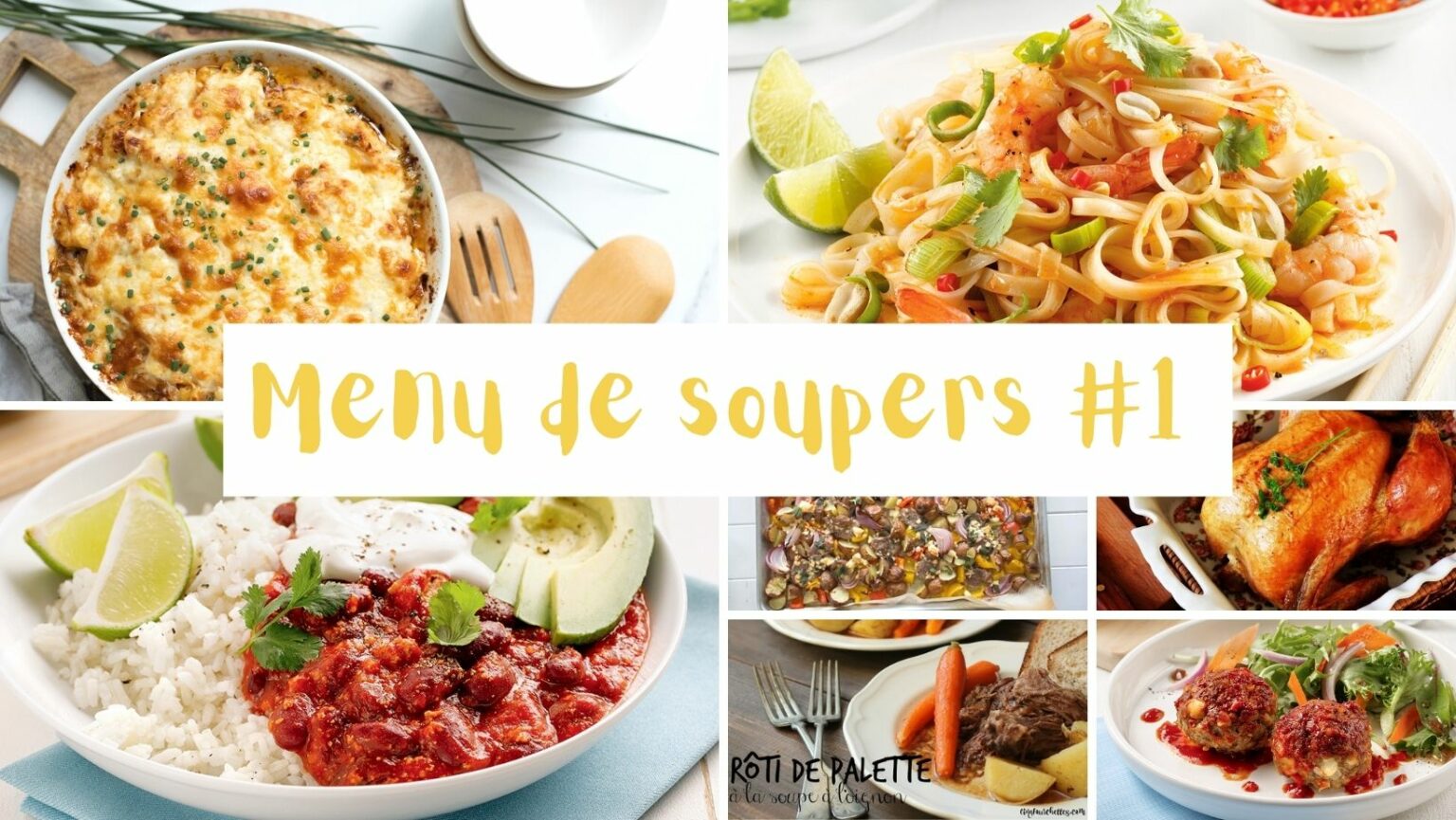 Menu de soupers #1 - Wooloo